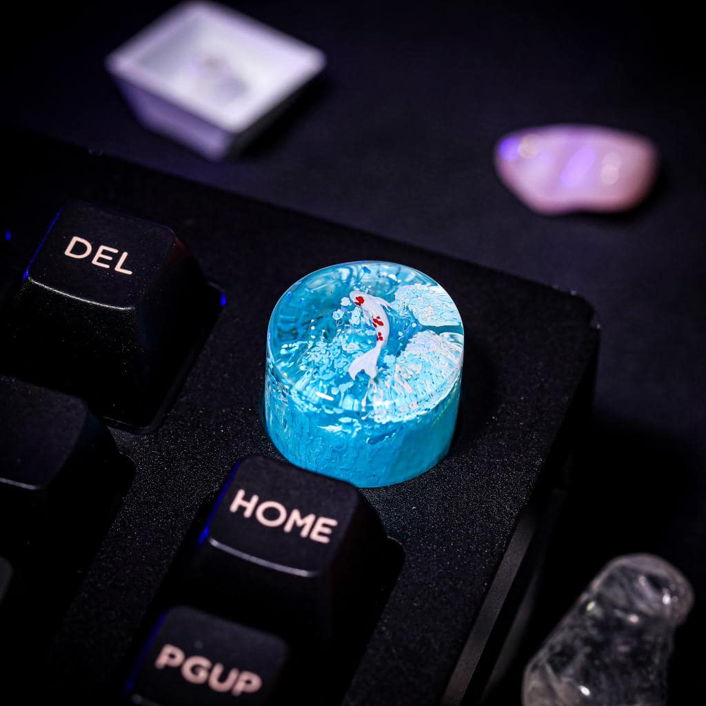 Koi Artisan Keyboard Knob – Egoartbyvan