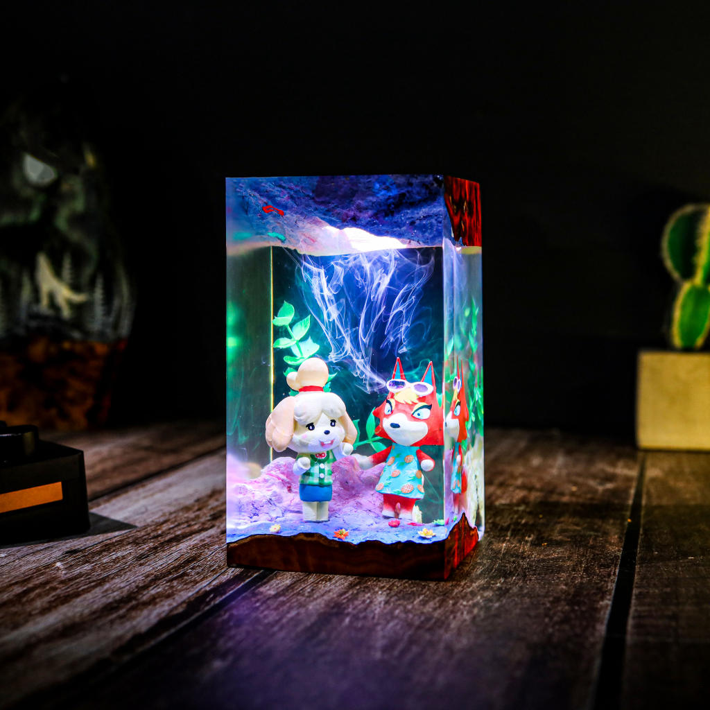 Animal Crossing Isabelle and Audie Night Light – Egoartbyvan