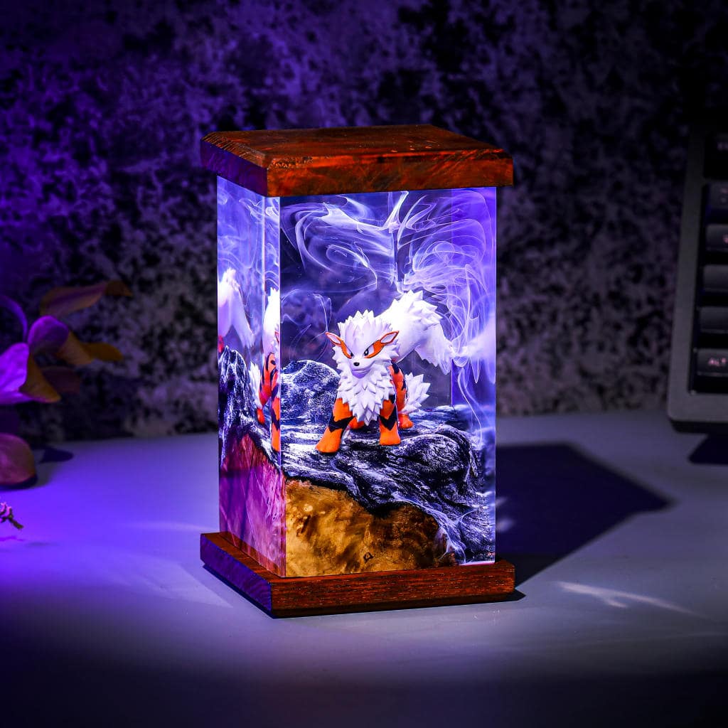 Arcanine Pokemon Resin Night Light – Egoartbyvan