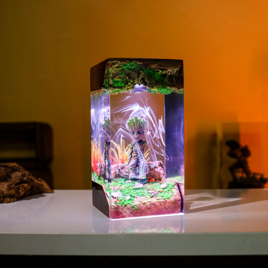 Baby Groot Night Light – Egoartbyvan