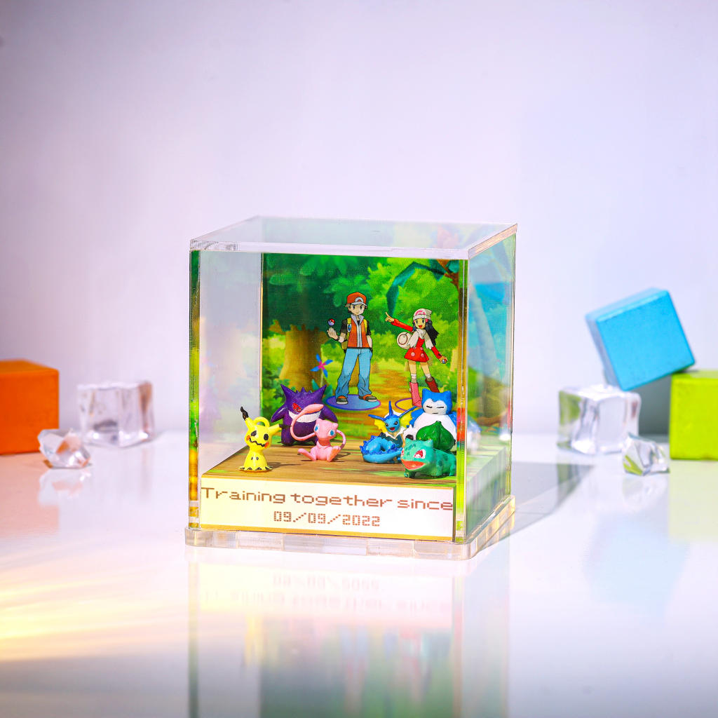 CUSTOMIZABLE Pokemon Anniversary Epoxy Lamp – Egoartbyvan