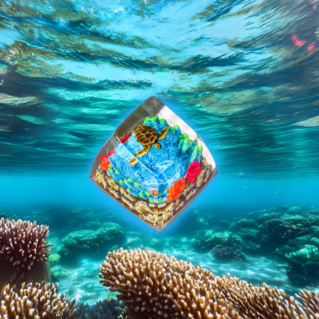 Sea Creature Keycap – Egoartbyvan