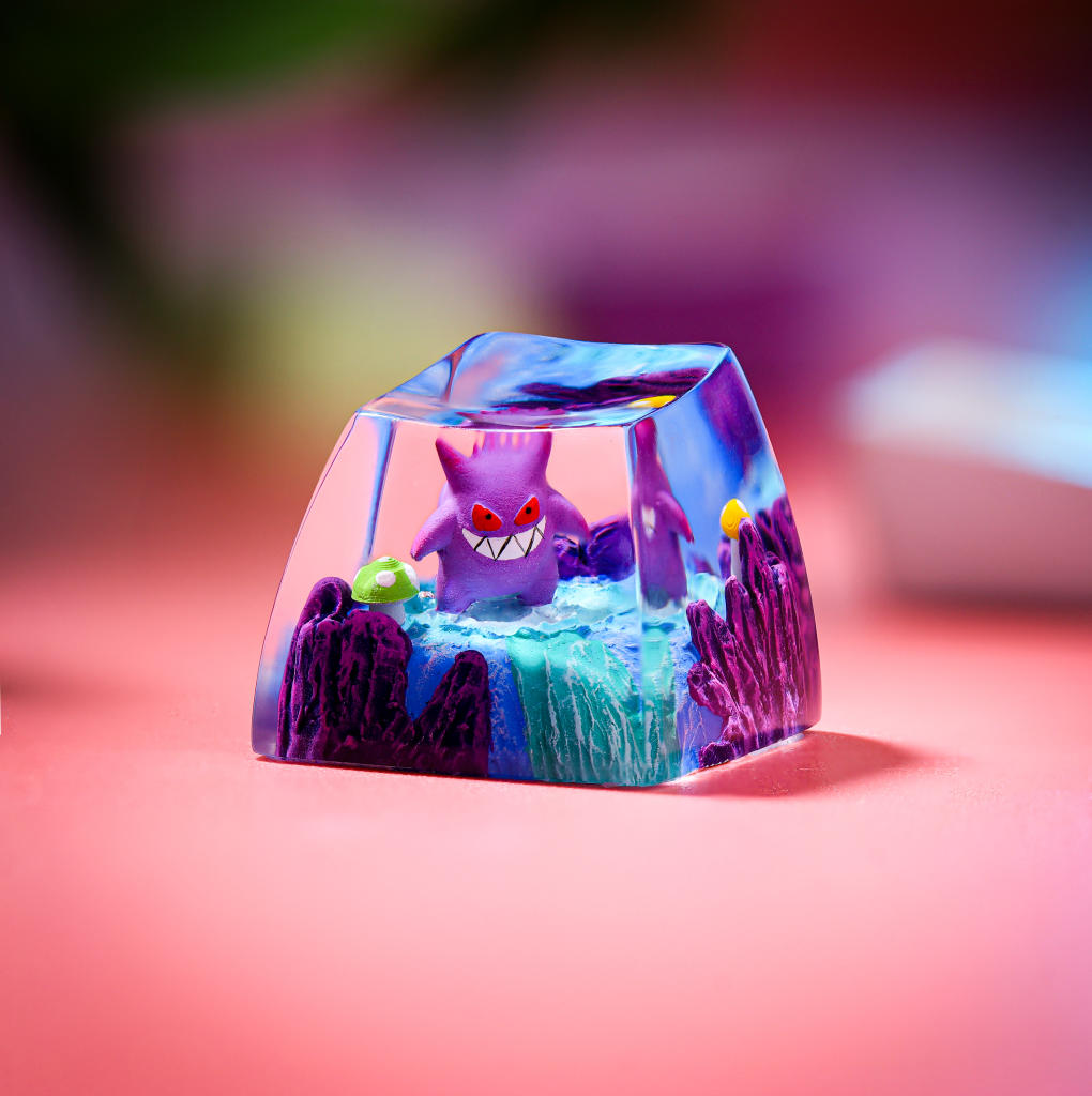 Creepy Gengar Pokemon Keycap – Egoartbyvan