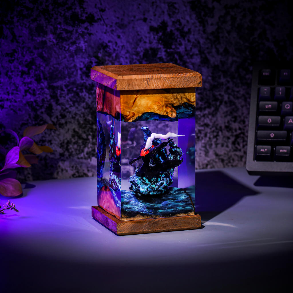 Darkrai Pokemon Epoxy Night Light – Egoartbyvan