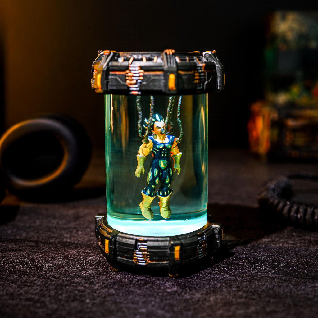 Dragon Ball Z Vegeta in a Healing Chamber Lamp – Egoartbyvan