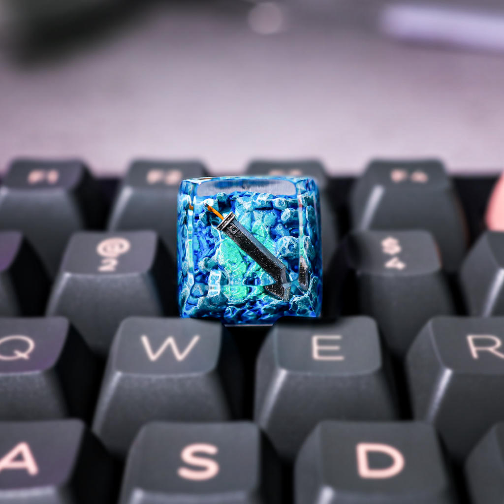 Final Fantasy Buster Sword Artisan Keycap – Egoartbyvan