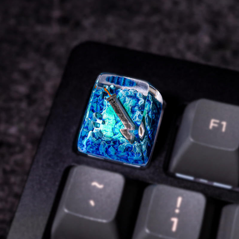 Final Fantasy Buster Sword Artisan Keycap – Egoartbyvan