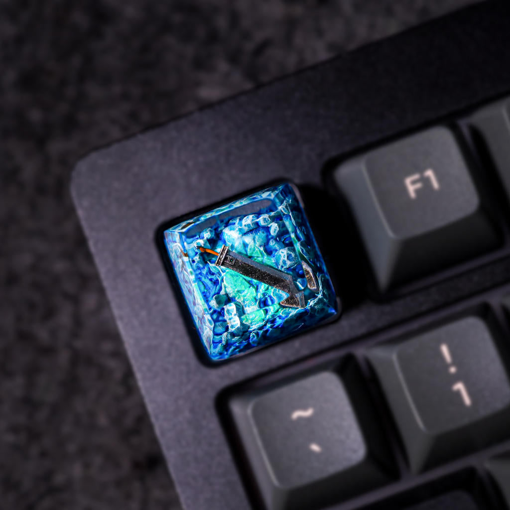Final Fantasy Buster Sword Artisan Keycap – Egoartbyvan