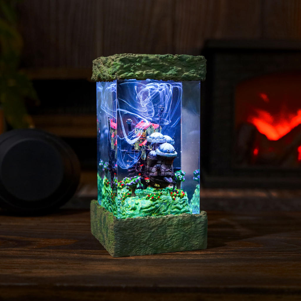 Howl's Moving Castle Night Light – Egoartbyvan