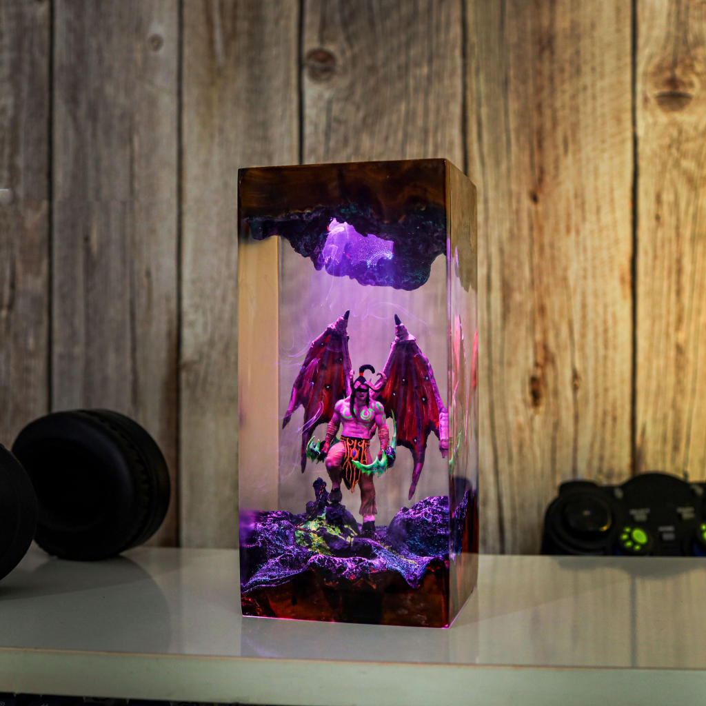 Illidan Stormrage Warcraft Night Light Ver 2 – Egoartbyvan