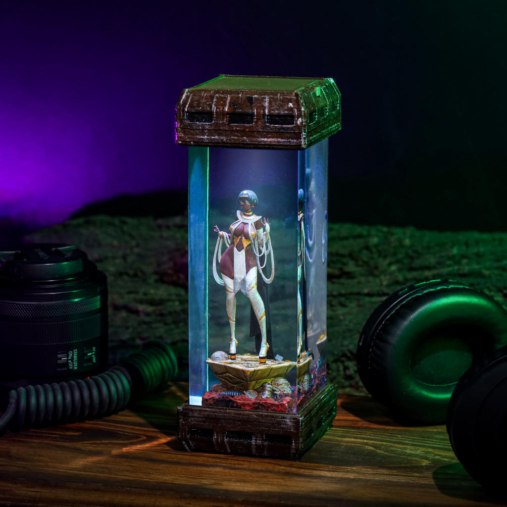 YoRHa No.2 Nier: Automata Resin Lamp Ver 2 – Egoartbyvan