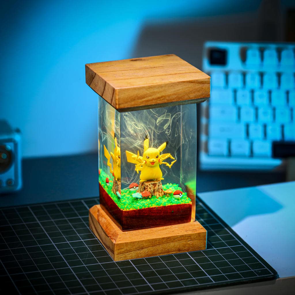 Pikachu Pokemon Resin Lamp Ver 2 – Egoartbyvan