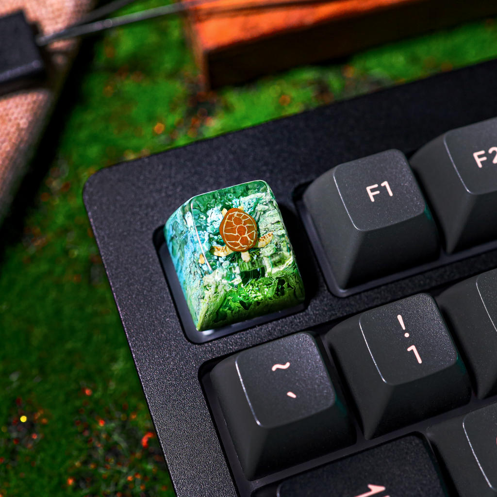 Sea Turtle Artisan Keycap – Egoartbyvan
