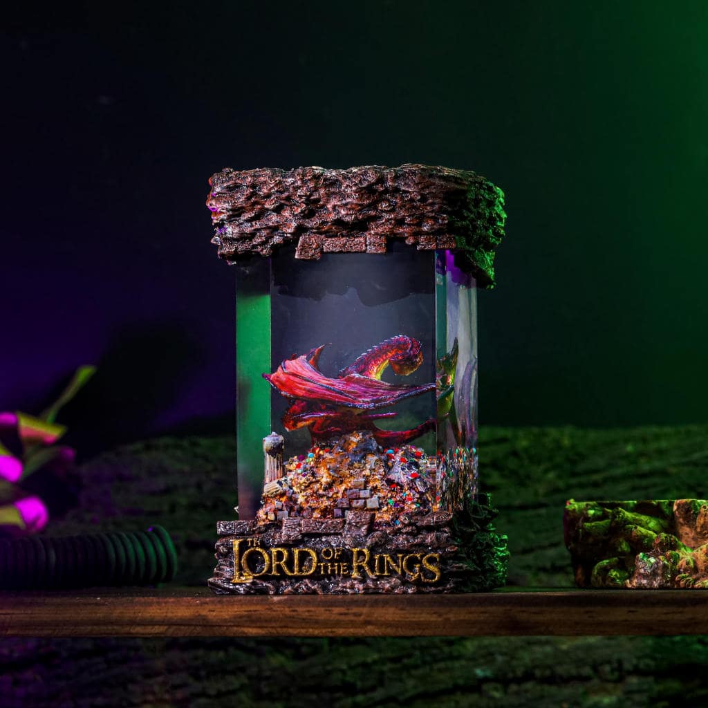 Smaug Dragon The Hobbit Resin Night Light – Egoartbyvan