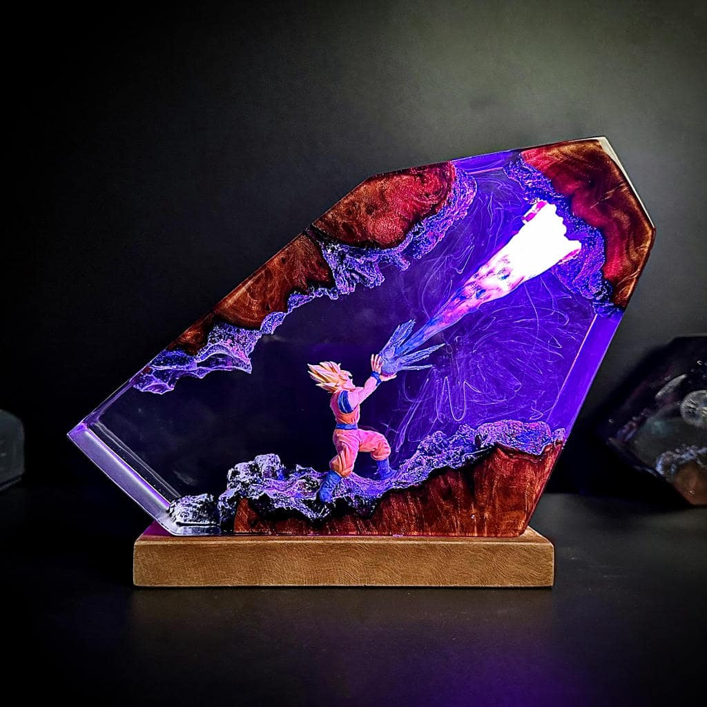 Son Goku Dragon Ball Epoxy Lamp – Egoartbyvan