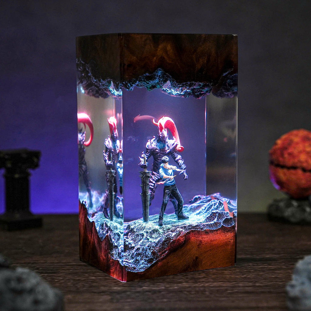 Sung Jin-woo Solo Leveling Lamp – Egoartbyvan