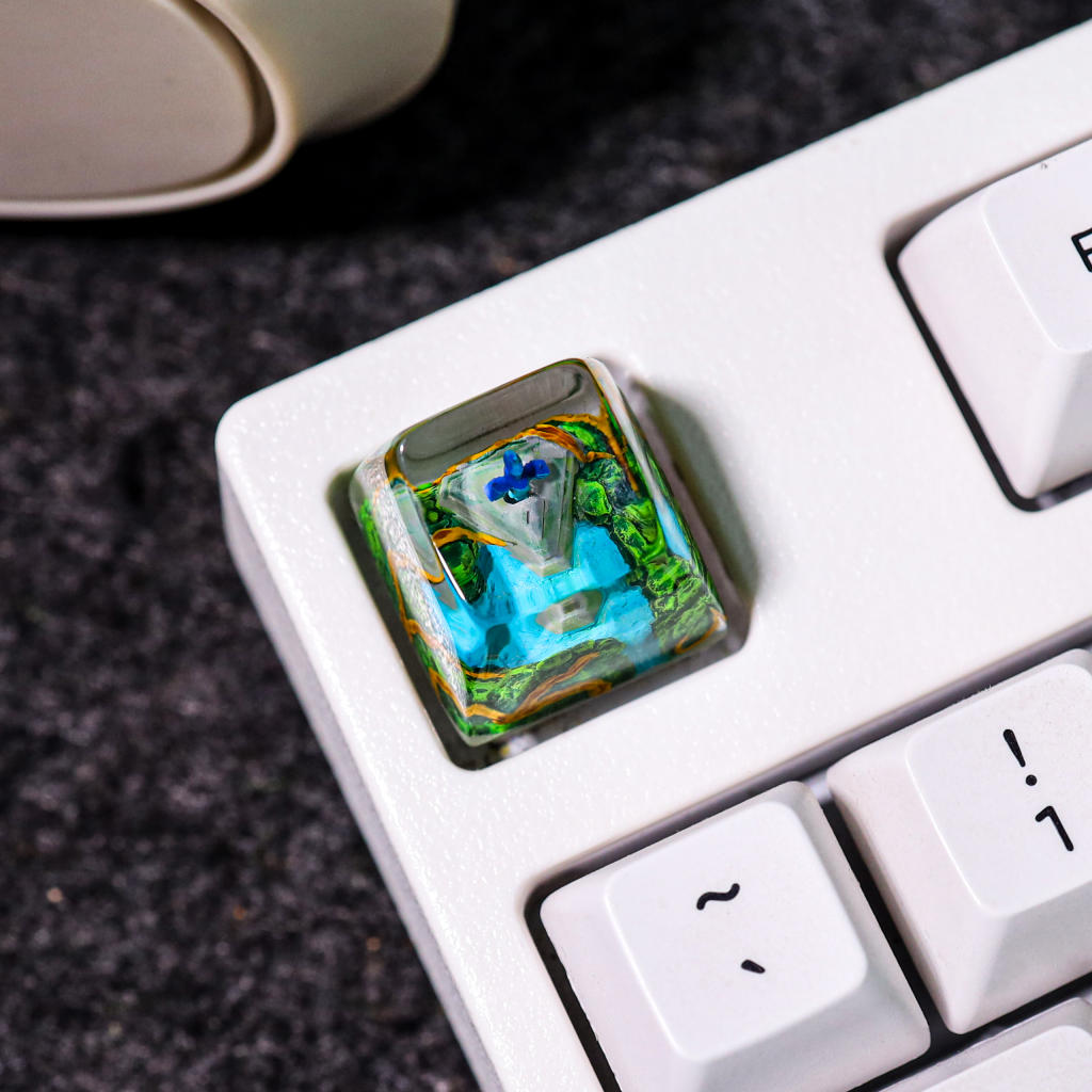 The Legend of Zelda Master Sword Keycap – Egoartbyvan