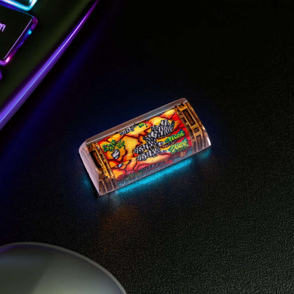 The Lord of the Rings Map Shift Keycap – Egoartbyvan