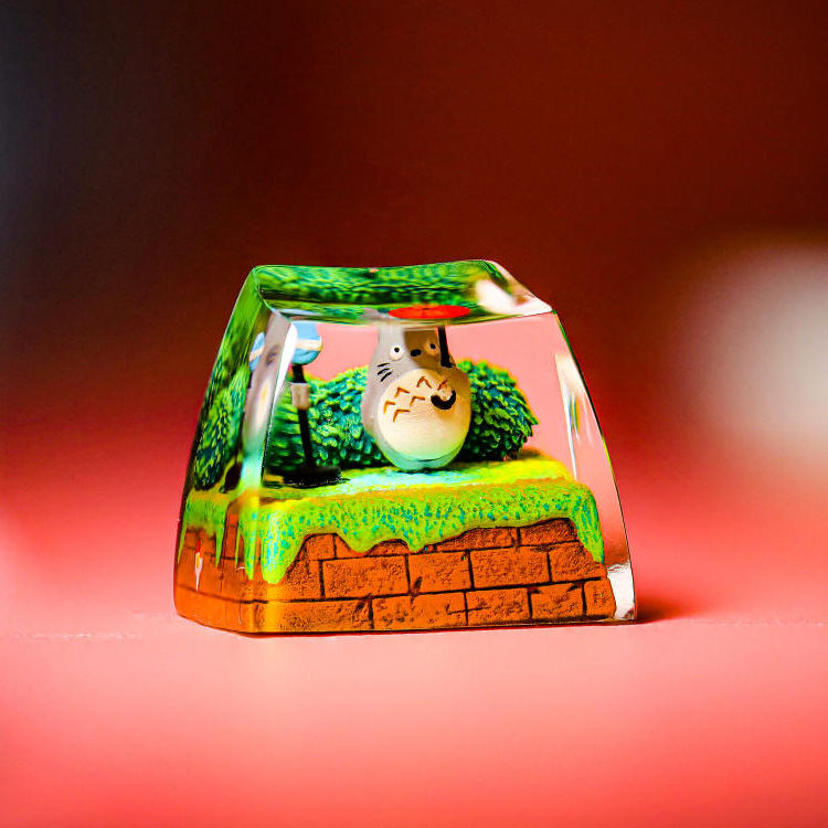 Totoro From My Neighbor Keycap – Egoartbyvan