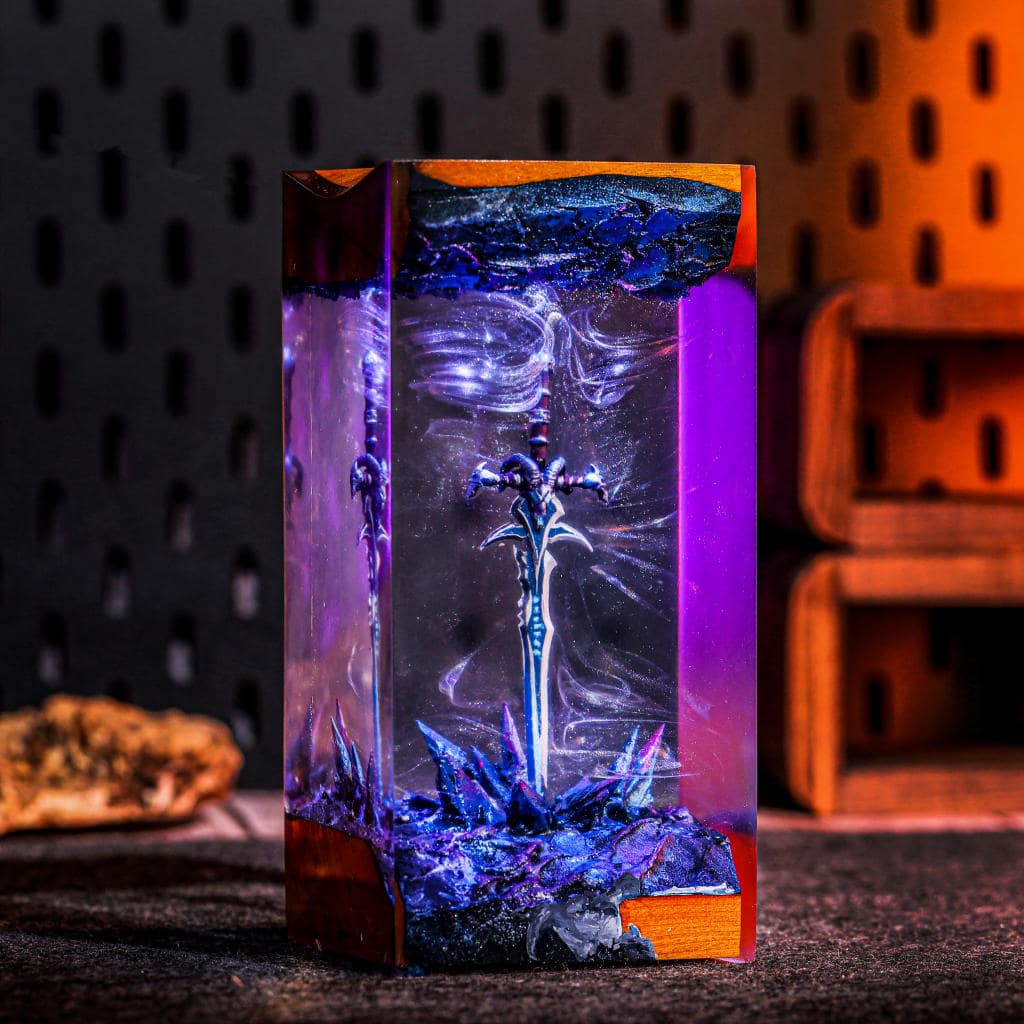 Warcraft Frostmourne Sword Night Light – Egoartbyvan