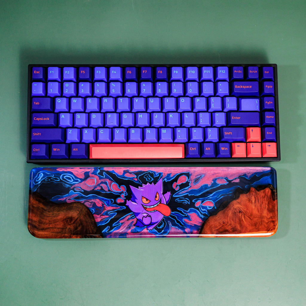 Gengar Keyboard Wrist Rest – Egoartbyvan