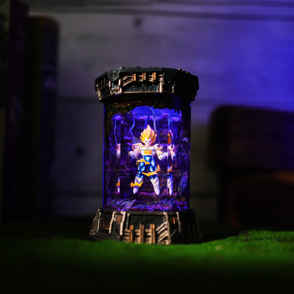 Dragon Ball Vegeta Super Saiyan Chamber Lamp – Egoartbyvan