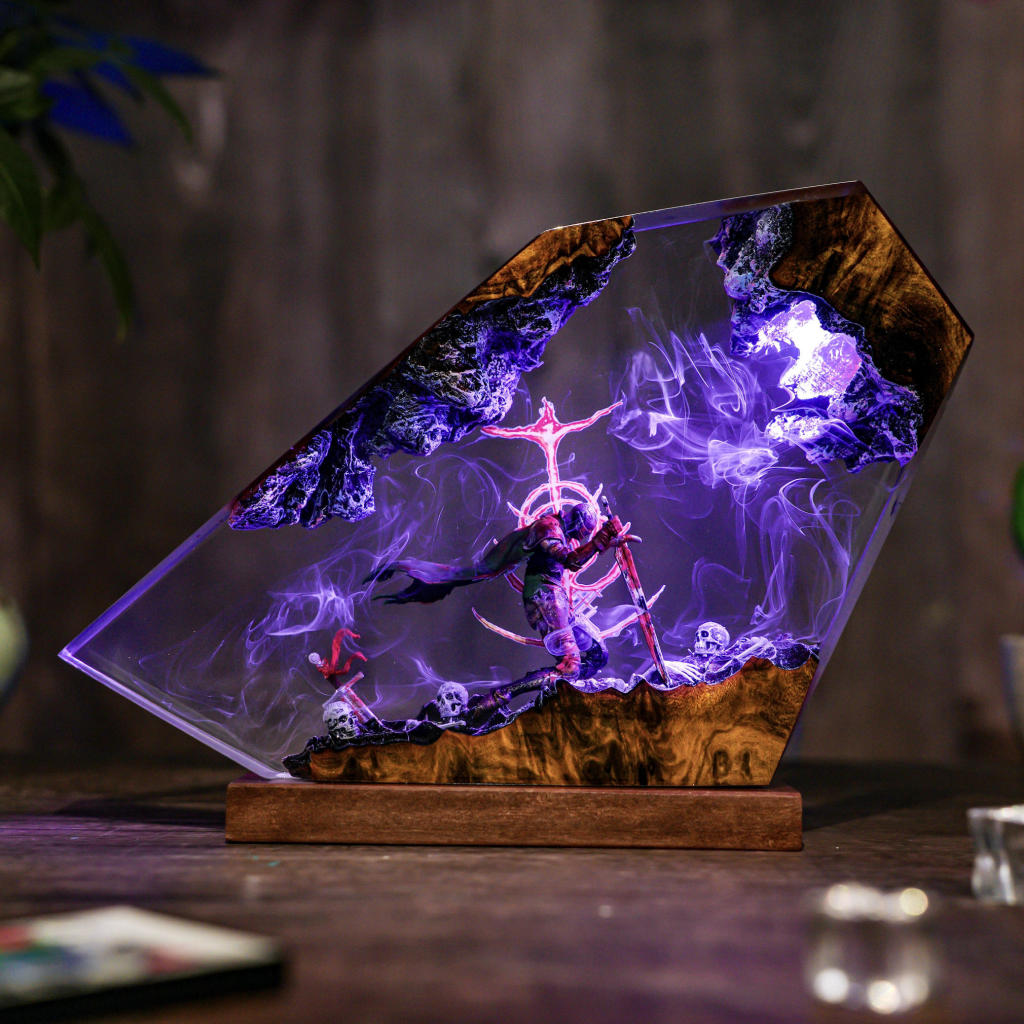 Fallen Knight Elden Ring Night Light Ver 3 – Egoartbyvan
