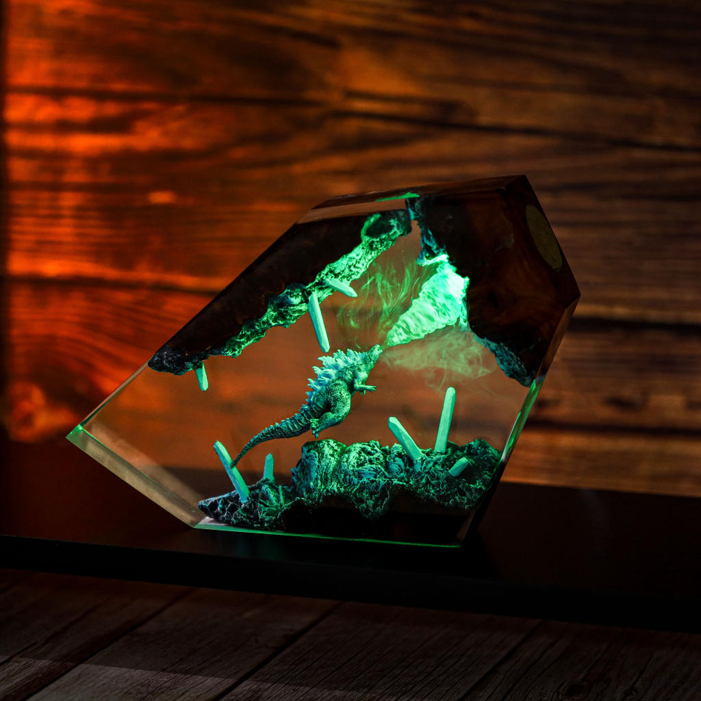 Godzilla's Atomic Breath Night Light – Egoartbyvan