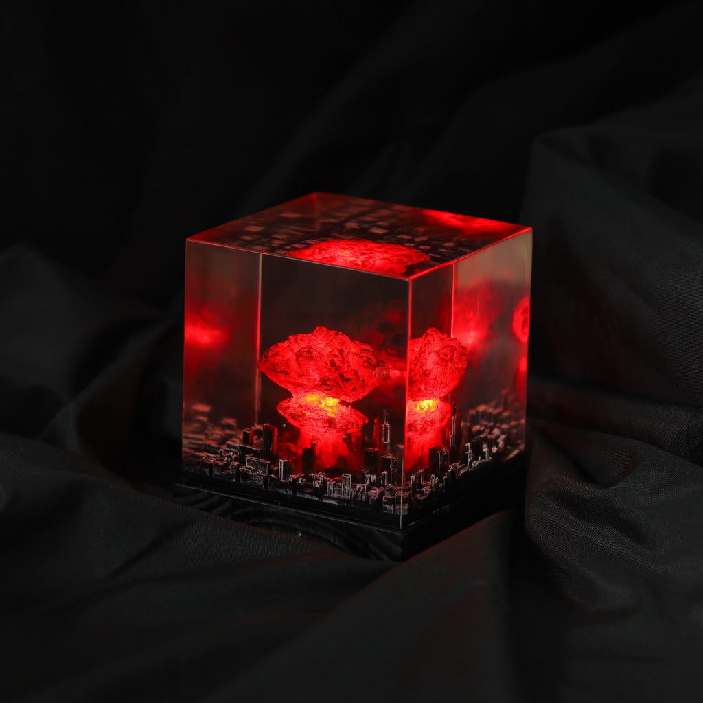 Oppenheimer Bomb Resin Lamp – Egoartbyvan