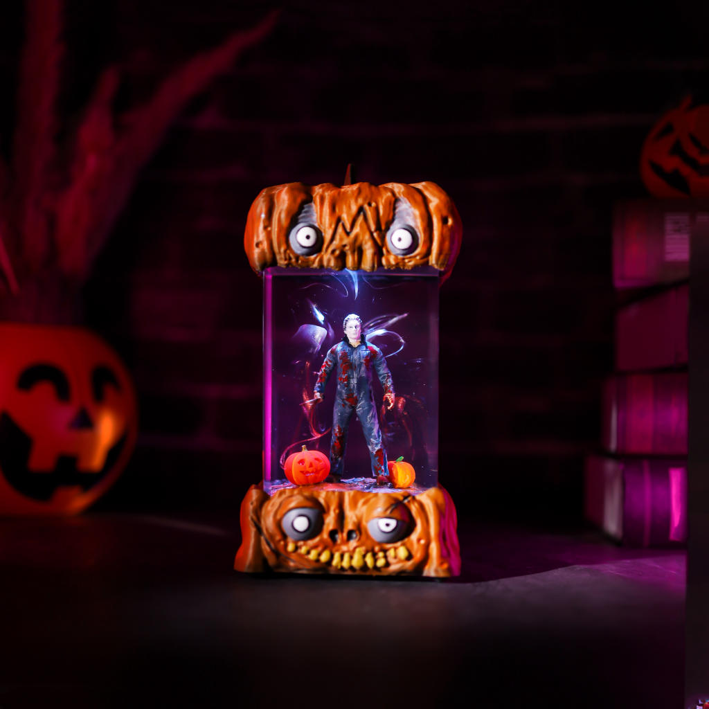 Jason Voorhees Friday the 13th Halloween Pumpkin Lamp – Egoartbyvan