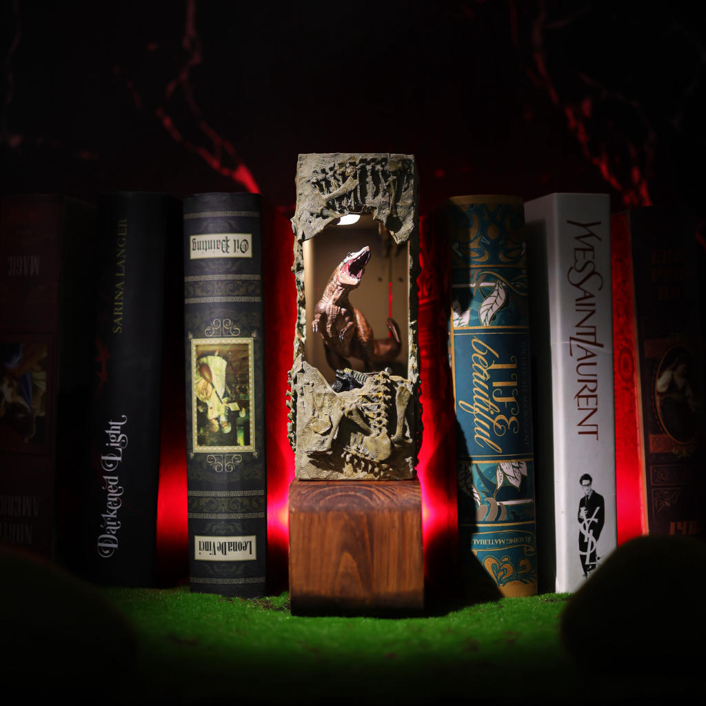 T-Rex Book Nook – Egoartbyvan
