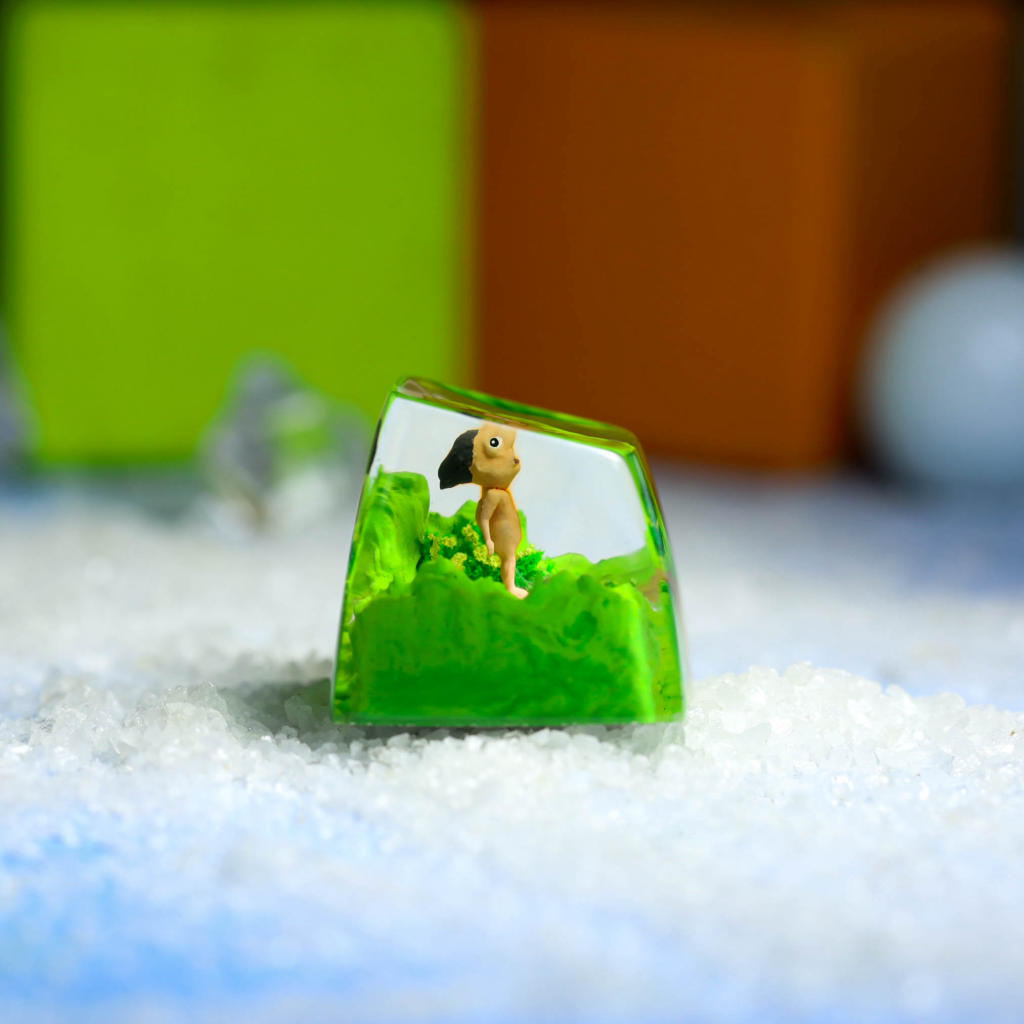 Gluttonous Titan from Attack On Titan keycap – Egoartbyvan