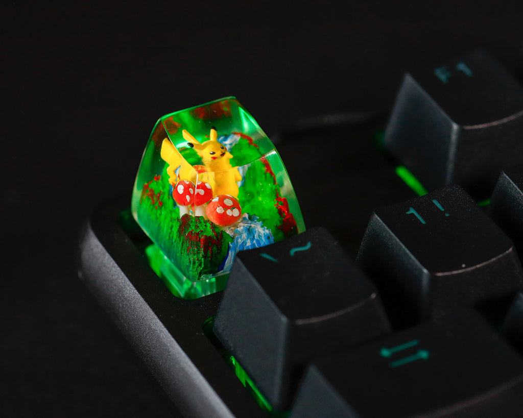 Pikachu Artisan keycap – Egoartbyvan