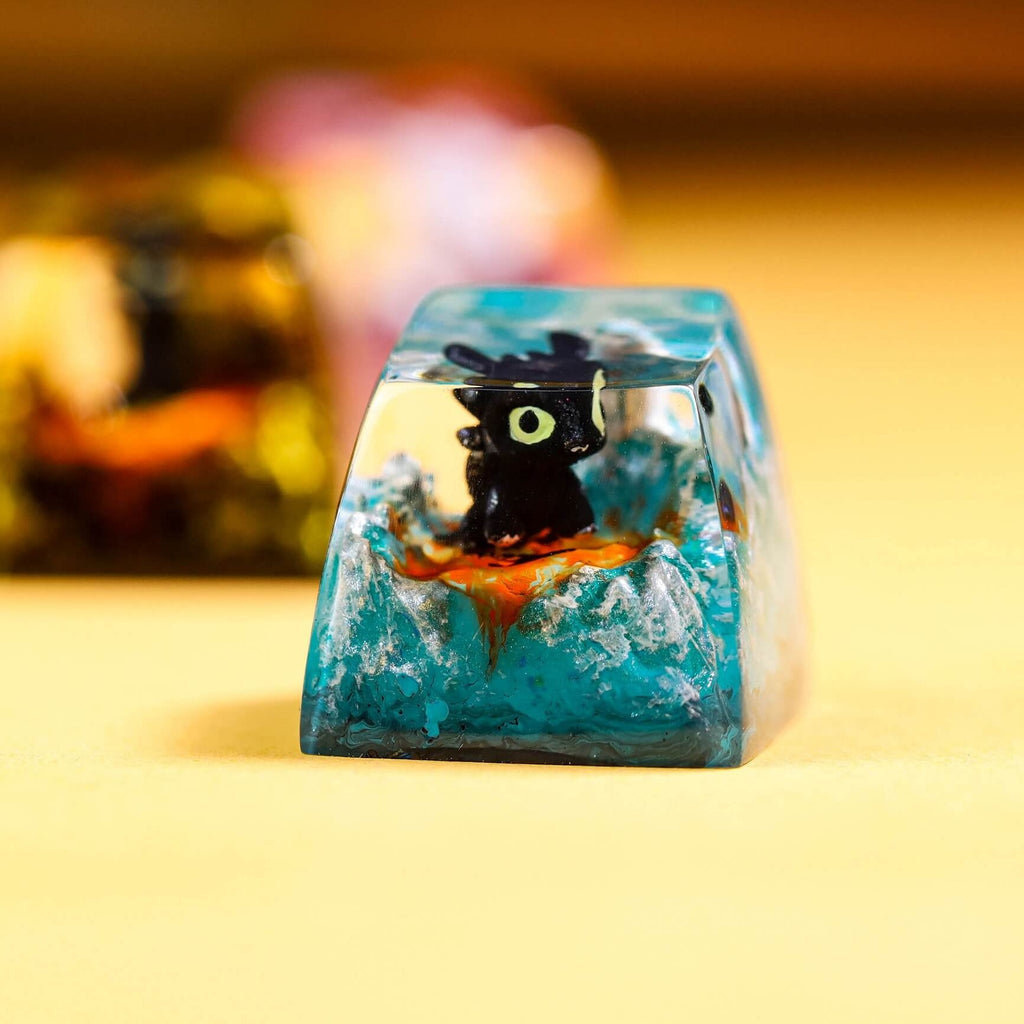 Toothless artisan keycap – Egoartbyvan