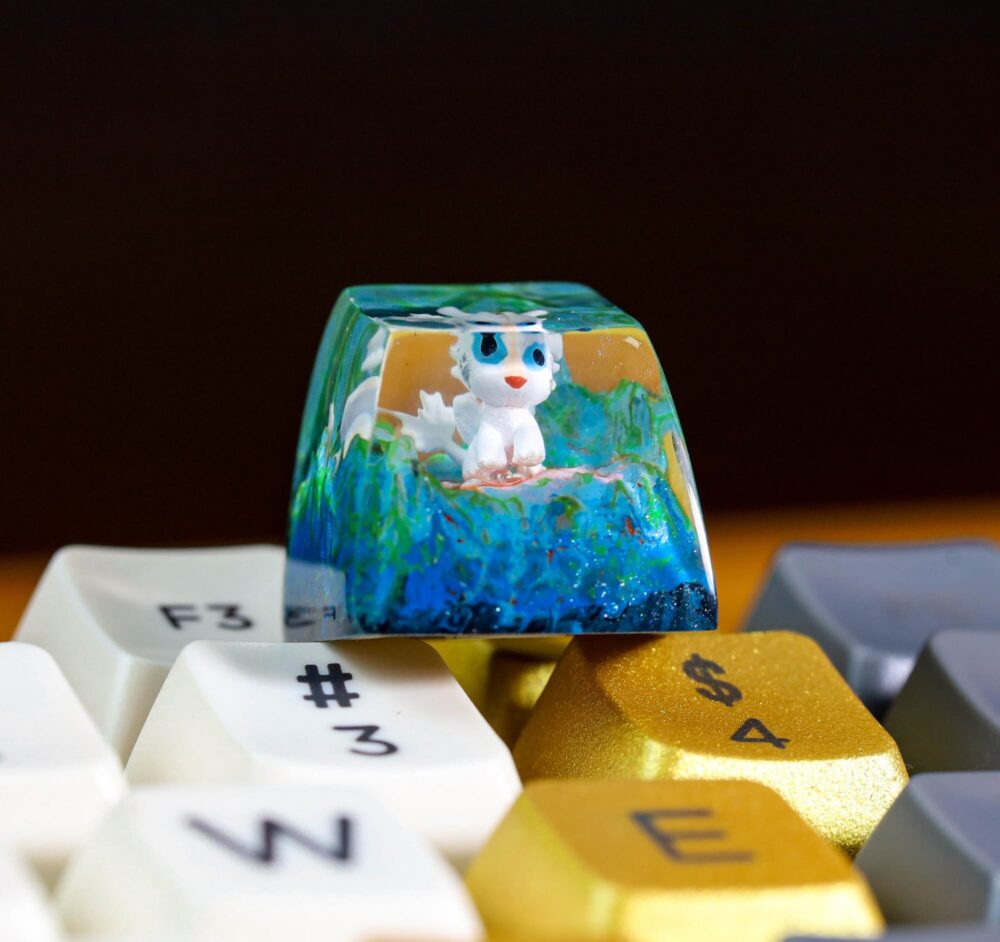 Toothless artisan keycap – Egoartbyvan