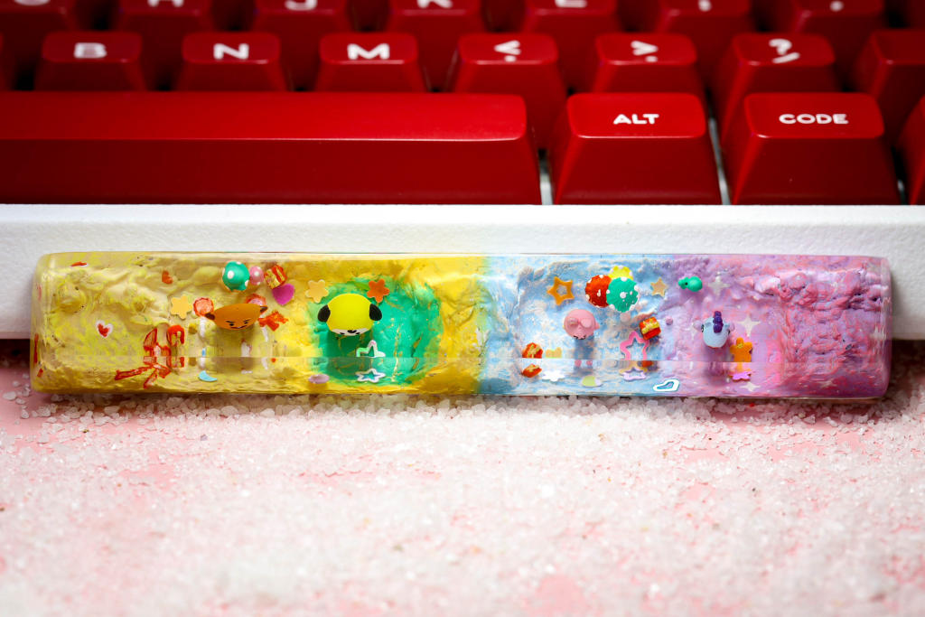 BT21 Spacebar keycap – Egoartbyvan