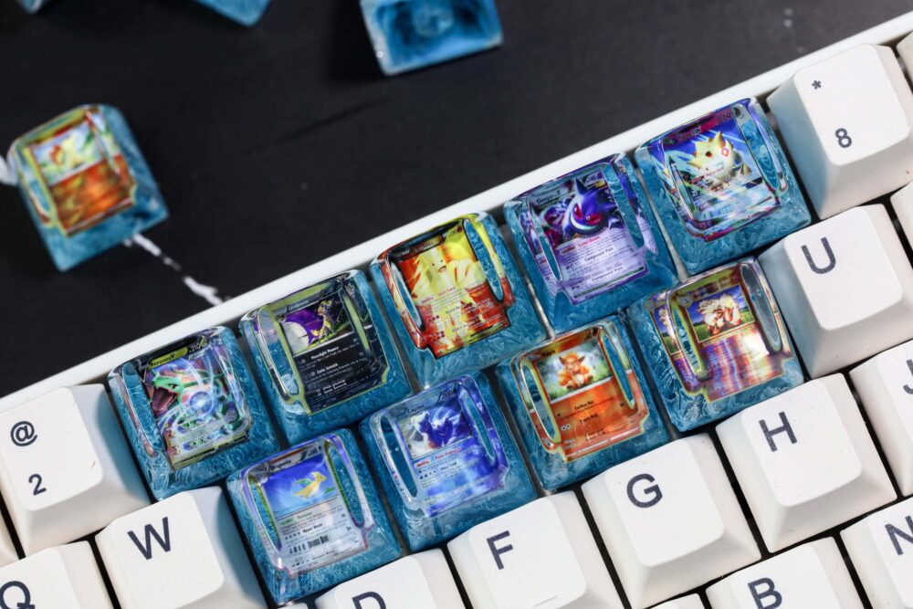 Custom Pokemon Card Artisan Keycap – Egoartbyvan