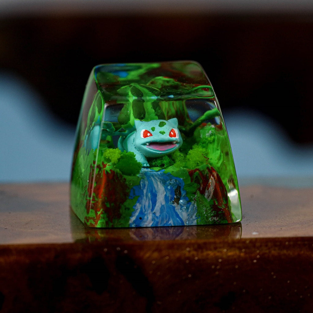 Bulbasaur Artisan Keycap – Egoartbyvan