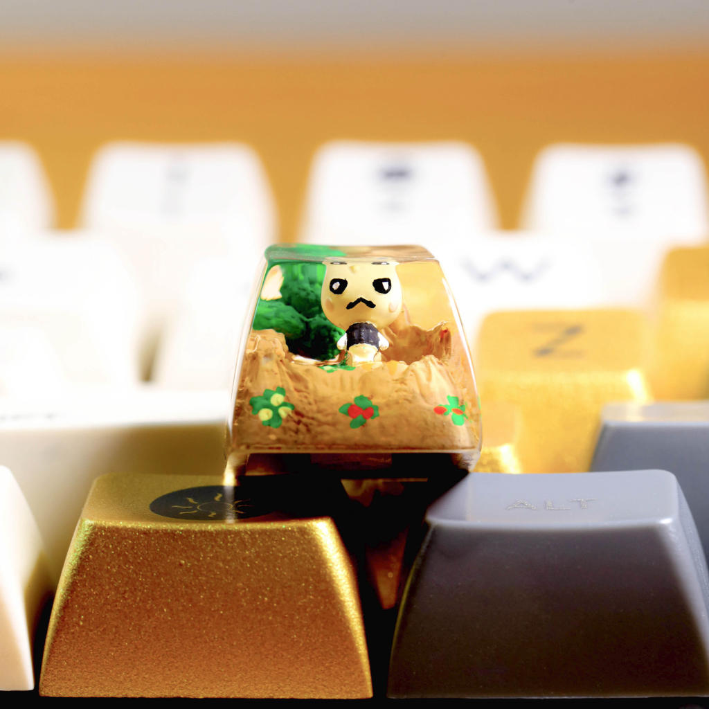 Marshal Animal Crossing keycap – Egoartbyvan