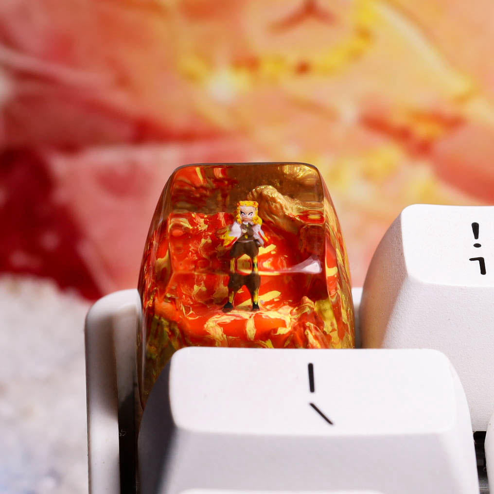 Rengoku Demon Slayer keycap – Egoartbyvan