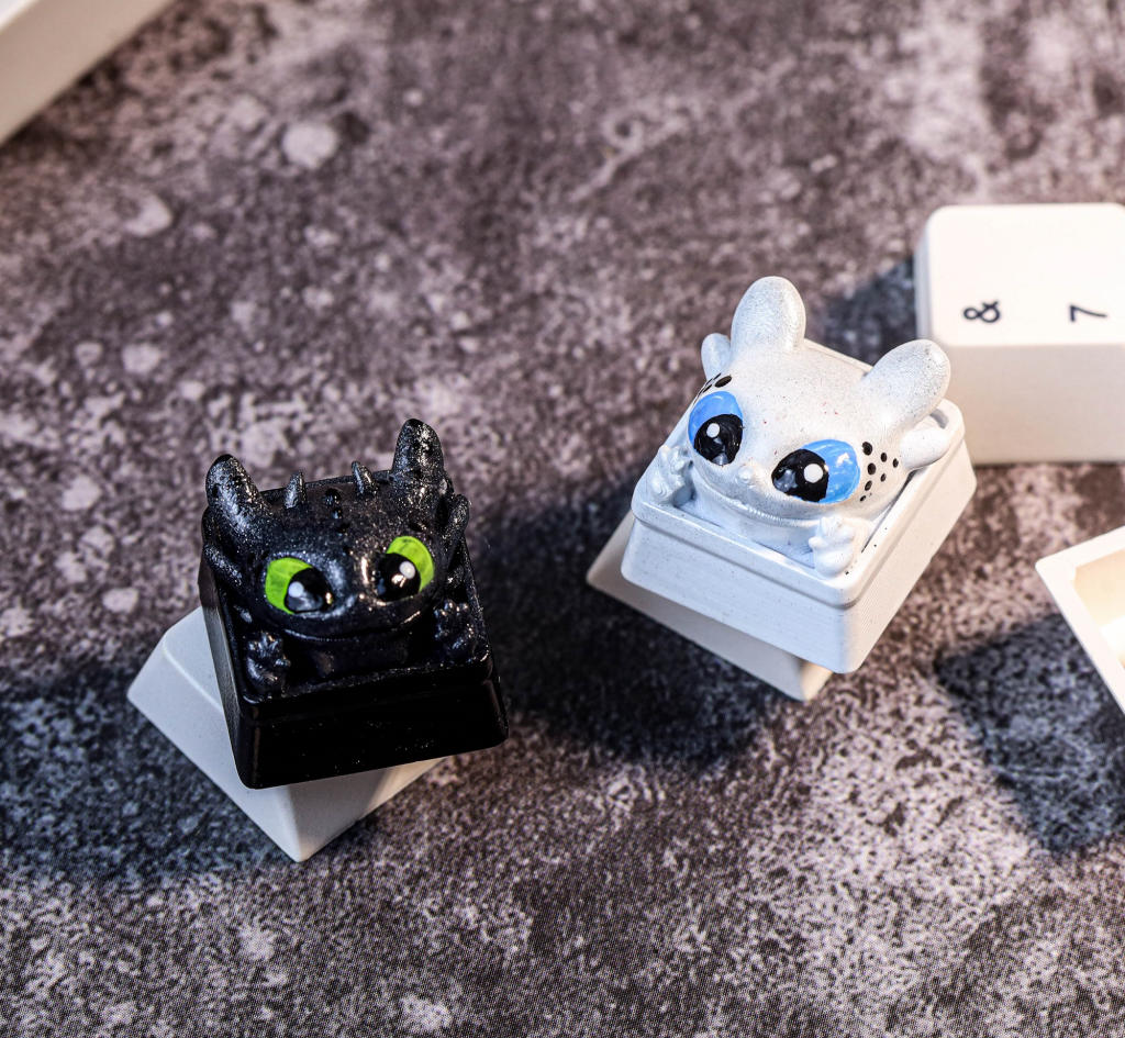 Toothless artisan keycap V2 – Egoartbyvan
