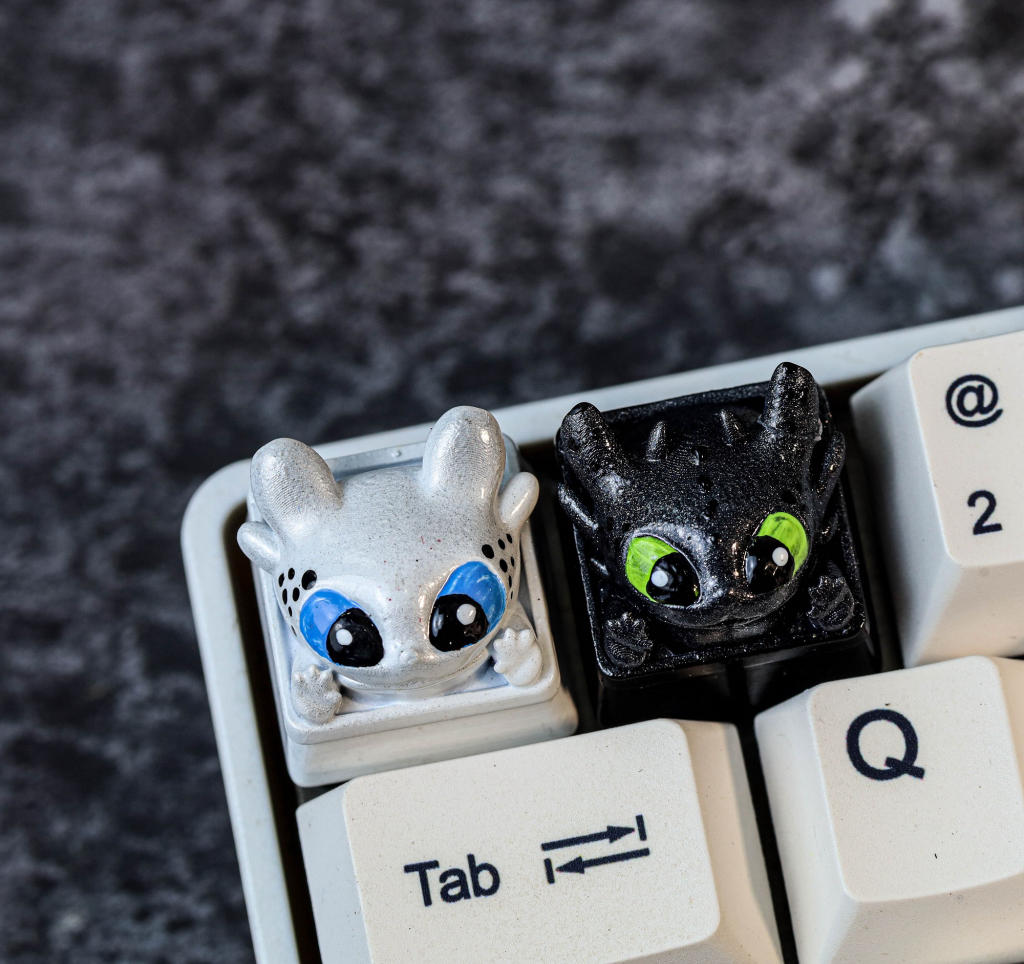 Toothless artisan keycap V2 – Egoartbyvan