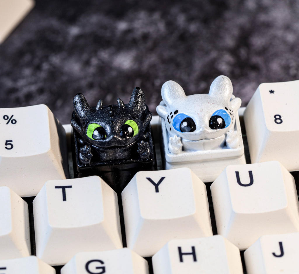 Toothless artisan keycap V2 – Egoartbyvan