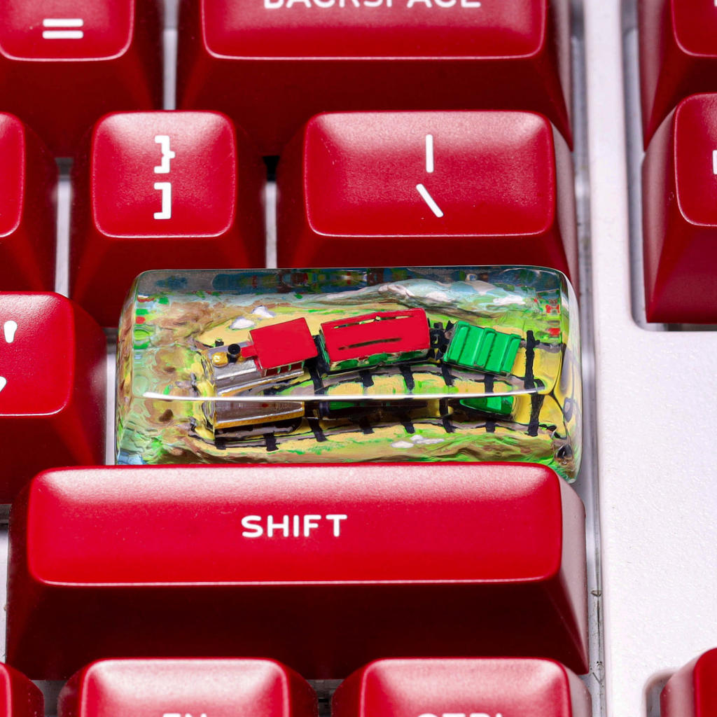 Train keycap for shift/enter – Egoartbyvan